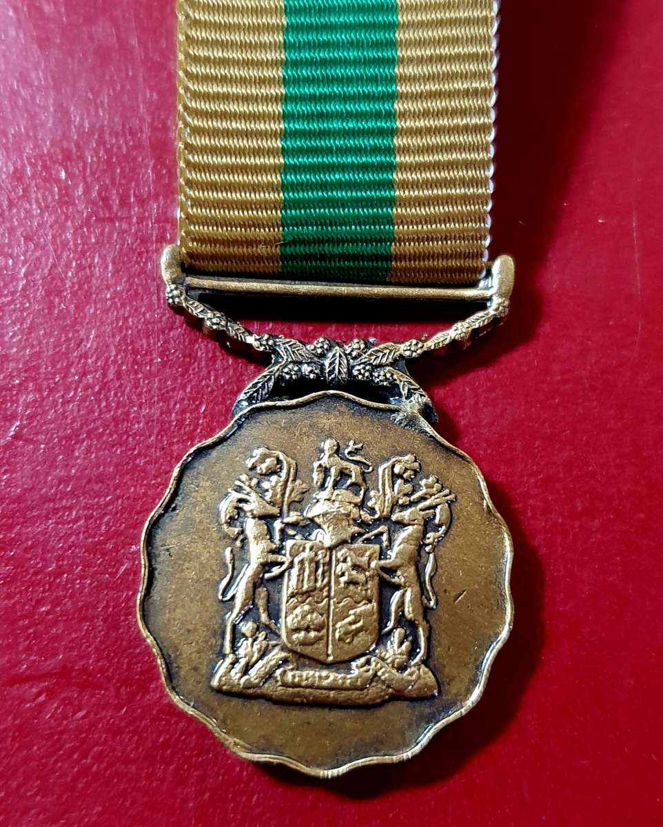 SADF & SANDF - SADF 10 YEAR SERVICE MEDAL (BRONZE) MINIATURE. for sale ...