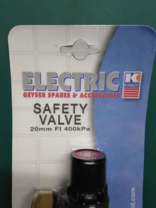 Other Electronic Components & Equipment - Kwikot Safety Valve Female ...