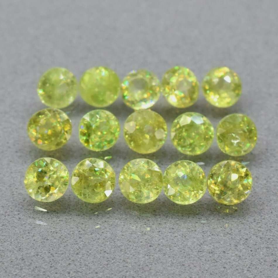 Other Fine Gemstones - *HD Video* | Natural Yellow Green Sphene ...