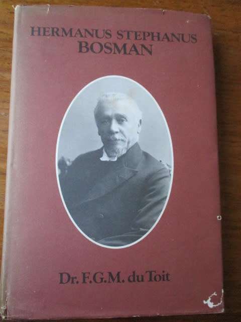 Afrikaans Non-Fiction - HERMANUS STEPHANUS BOSMAN was listed for R90.00 ...