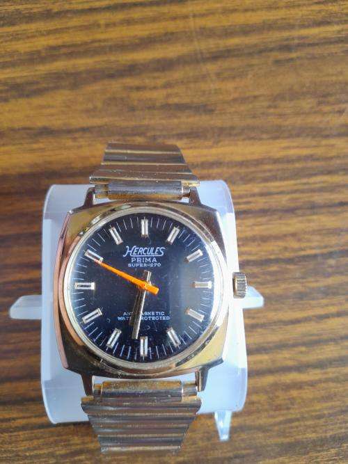 Rare & Collectable Watches - ANTIQUE HERCULES PRIMA SUPER 270 WIND UP ...