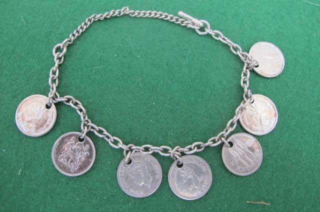 Africa - Rhodesia - bracelet with 7 3d coins for sale in Cape Town (ID ...