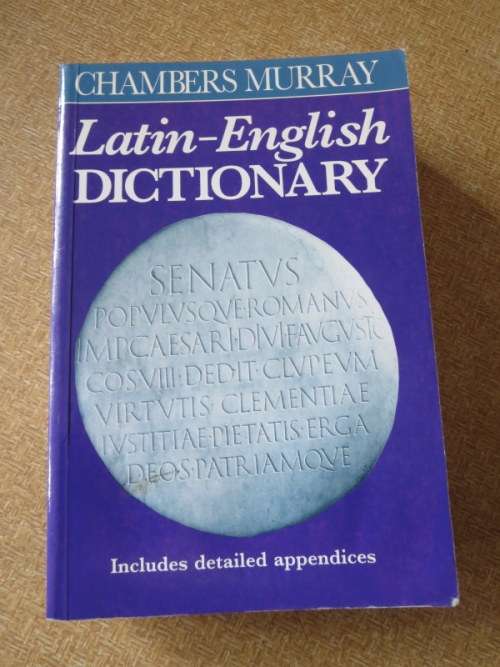 Reference - THE CHAMBERS MURRAY LATIN - ENGLISH DICTIONARY by William ...