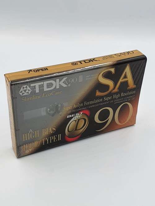 Other Tapes, LPs & Other Formats - TDK SA 90 minute Super High Resolution Type II Audio Cassette ...