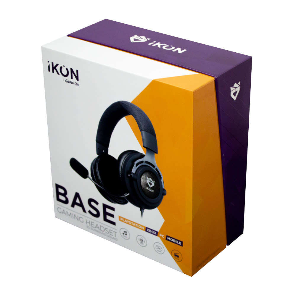 Headsets - IKON BASE Game On Gaming Headset 3D Surround Sound 3.5mm ...