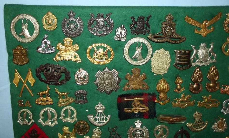 South African Army - Collection of 90 South African Military Badges was ...