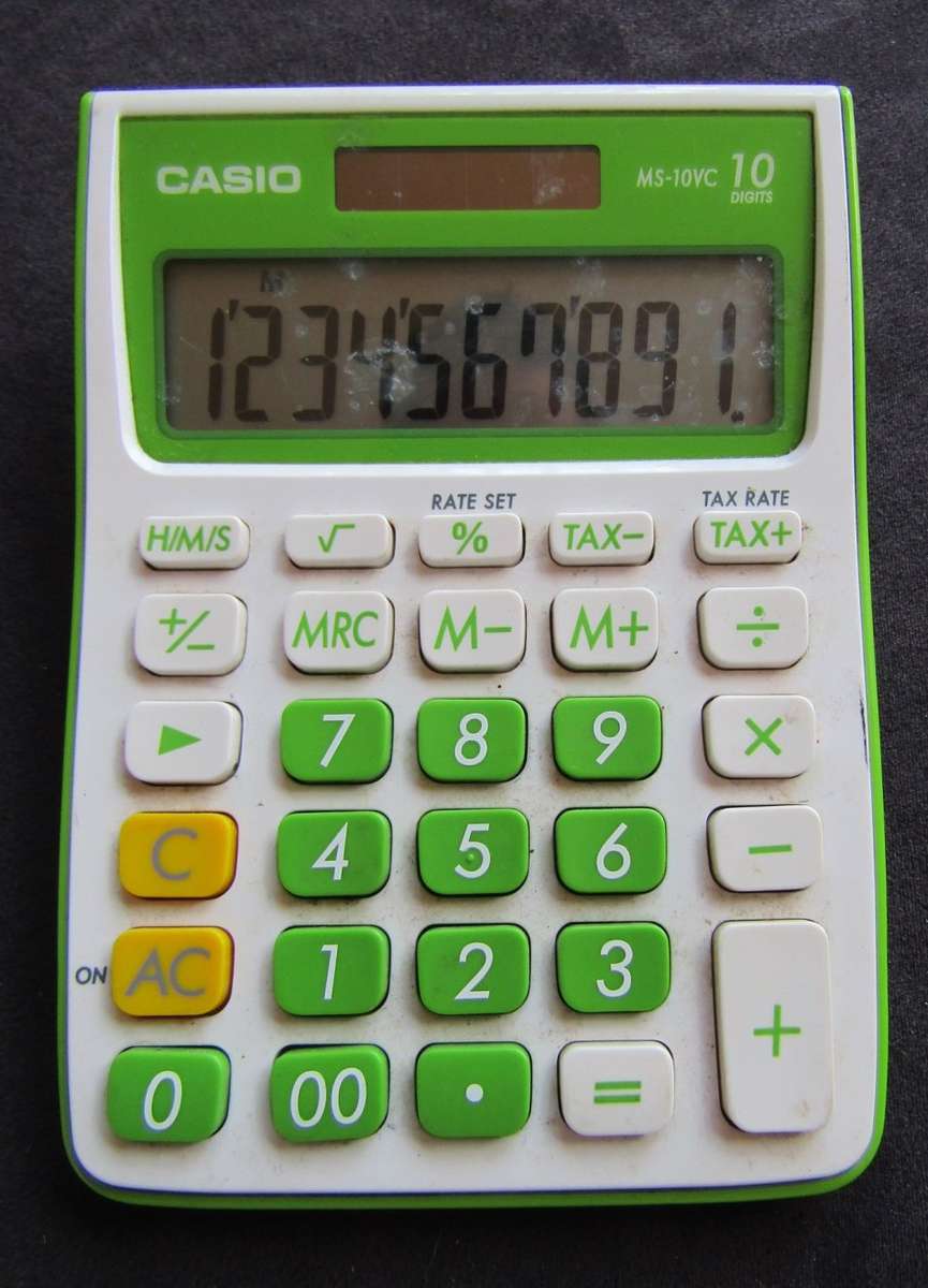 Calculators - Retro Casio 10 Digit Calculator was listed for R20.00 on ...