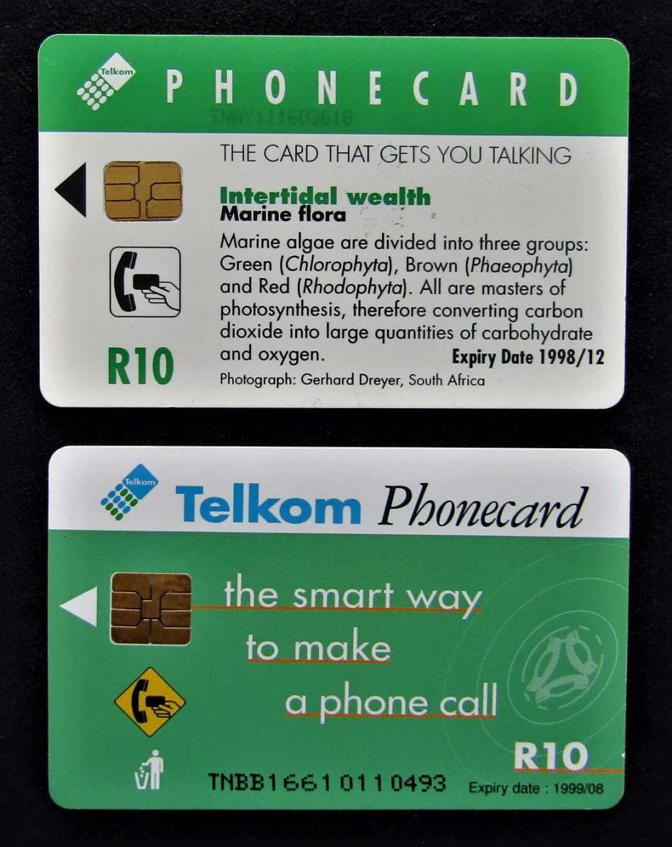 Cards - 2 Old Telkom Phonecards From the 90's was listed for R20.00 on ...