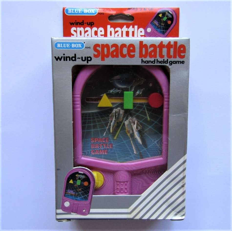 Vintage Toys - 1987 Space Battle Wind Up Hand Held Game was listed for ...