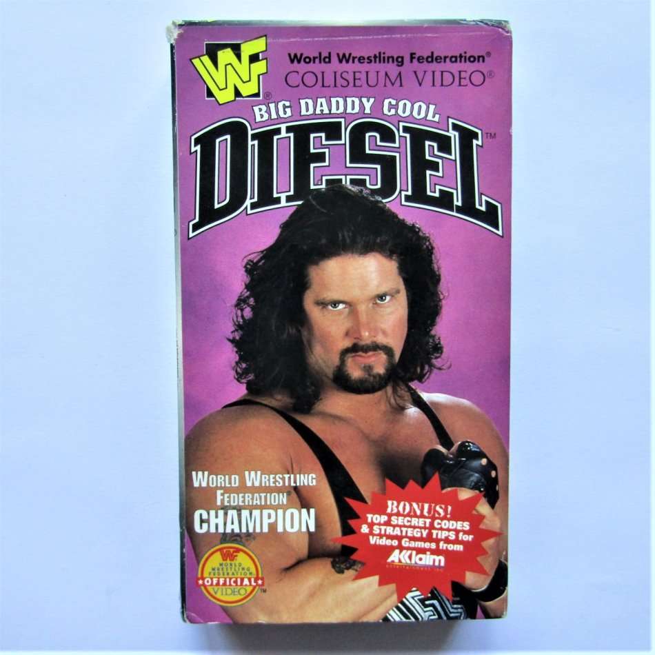 TV Series - 1995 WWF - Diesel - Wrestling VHS Video Tape was listed for ...