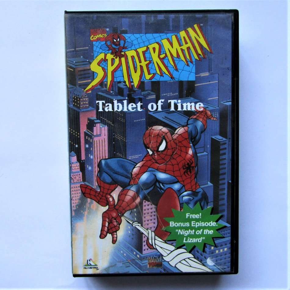 TV Series - Spider Man - Tablet of Time - VHS Video Tape (1996) was ...