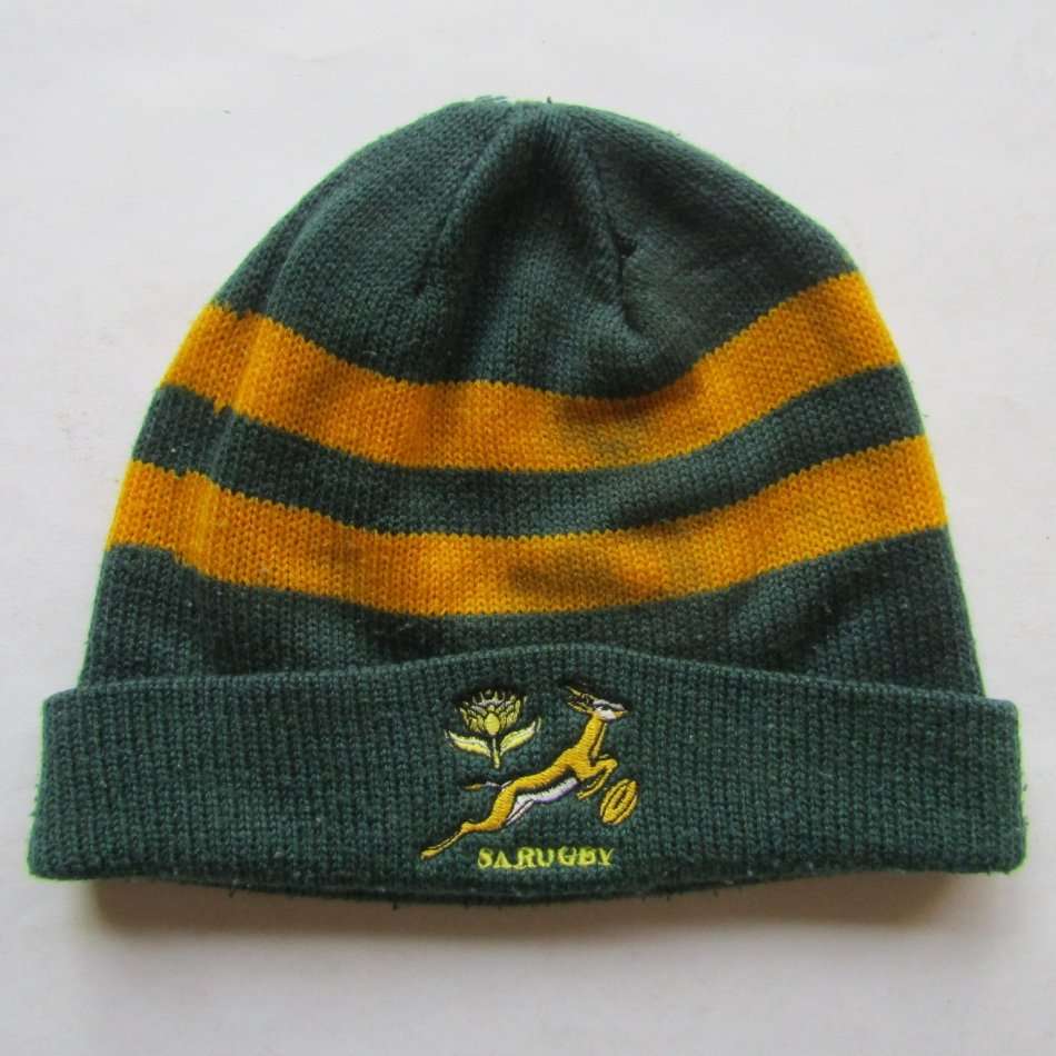 Sporting Memorabilia - SA Springbok Rugby Beanie Cap was listed for R90 ...