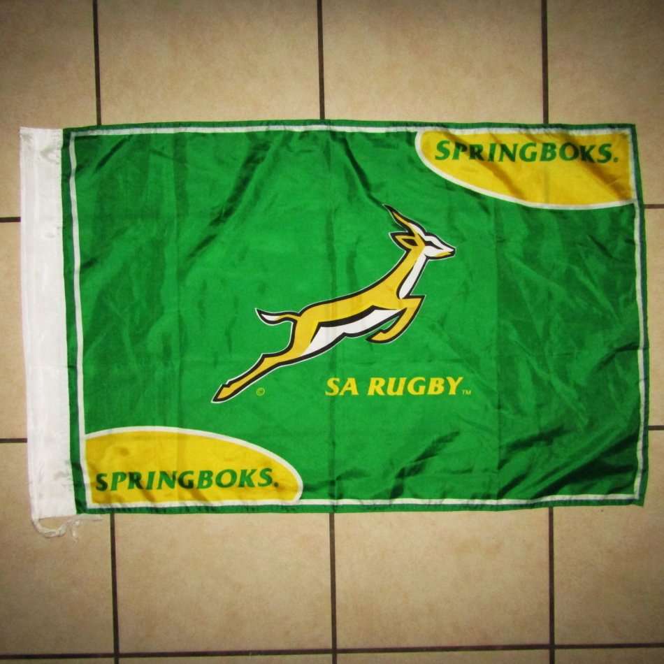 Sporting Memorabilia - SA Springbok Rugby Flag was sold for R40.00 on ...