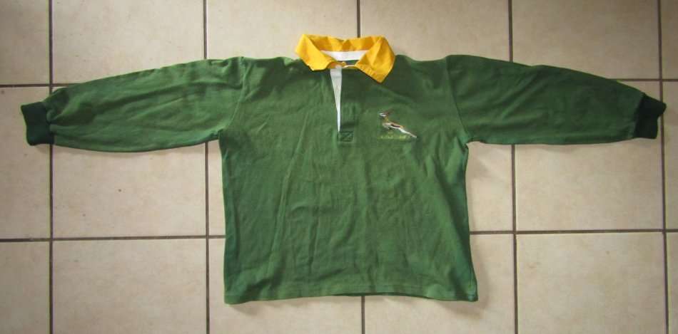 Sporting Memorabilia - 1995 Springbok World Champions Rugby Jersey was ...