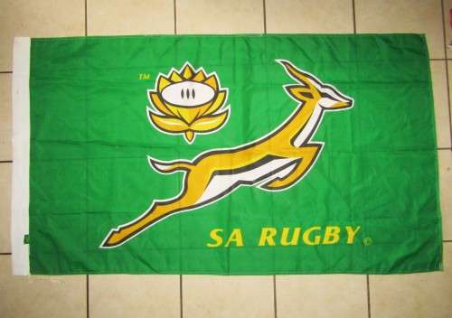 Sporting Memorabilia - Large SA Springbok Rugby Flag was listed for ...