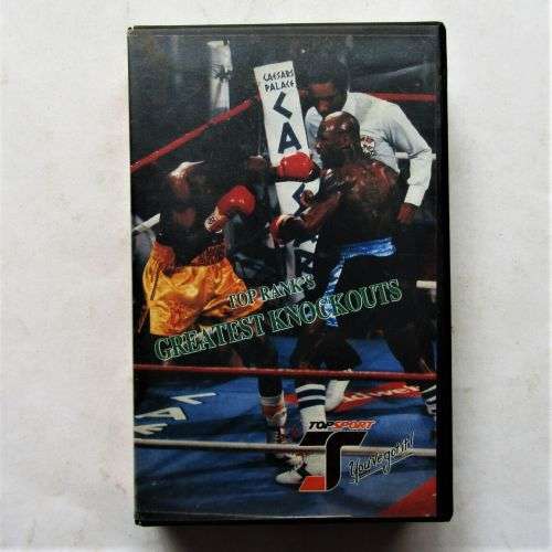 TV Series - Top Rank`s Greatest Knockouts - Boxing VHS Video Tape (1990 ...