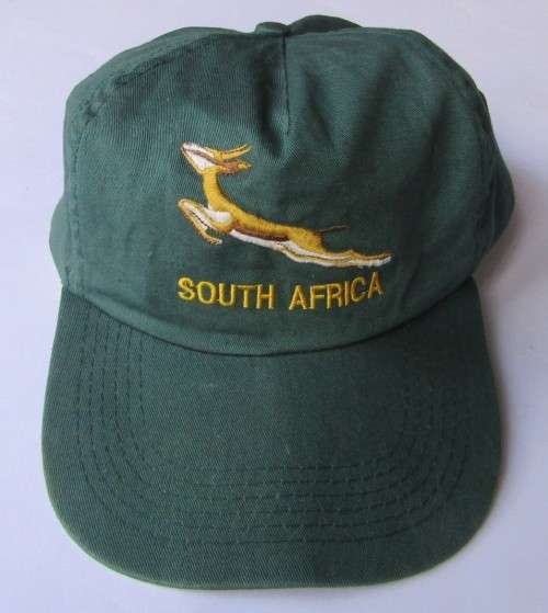 Sporting Memorabilia - Old SA Springbok Rugby Cap was sold for R130.00 ...