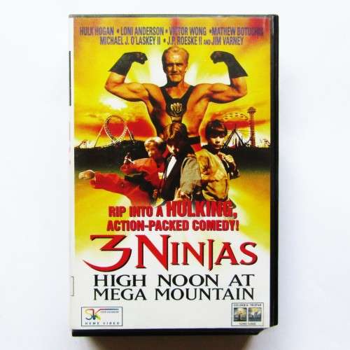 Movies - 3 Ninjas - Hulk Hogan - VHS Tape (1998) was sold for R30.00 on 12 Feb at 20:01 by ...