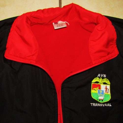 Sporting Memorabilia - Old AVS Transvaal Rugby Tracksuit Jacket was ...