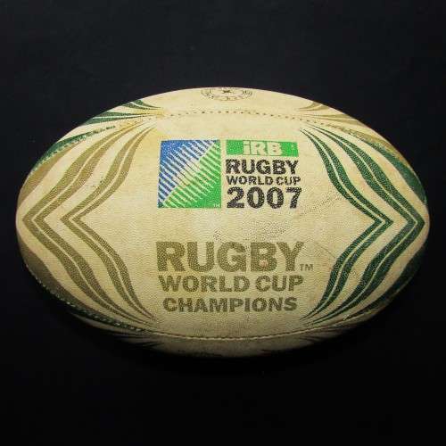 Sporting Memorabilia - 2007 World Champions Springbok Rugby Ball for ...