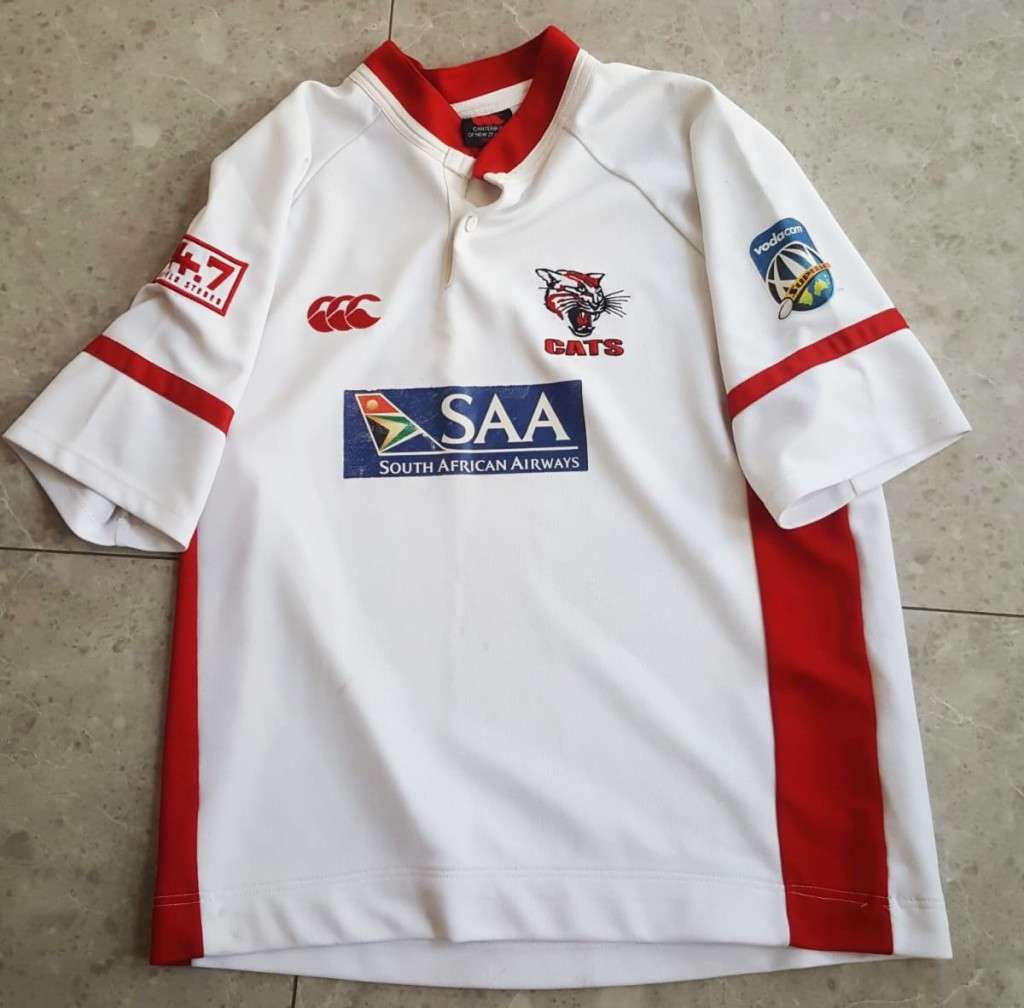 Sporting Memorabilia - Old Cats Super 14 Rugby Jersey - XL Size was ...