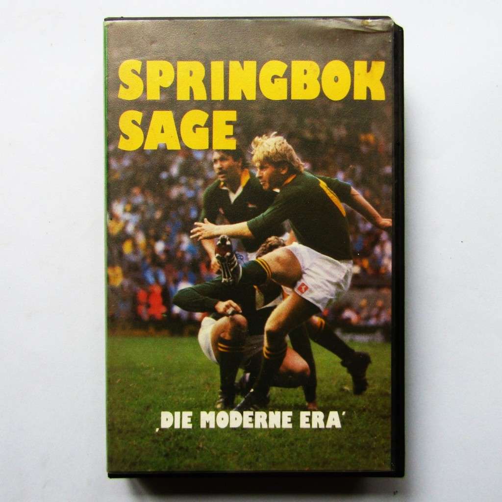 Sporting Memorabilia - Springbok Sage - Rugby VHS Video Tape (1990) for ...