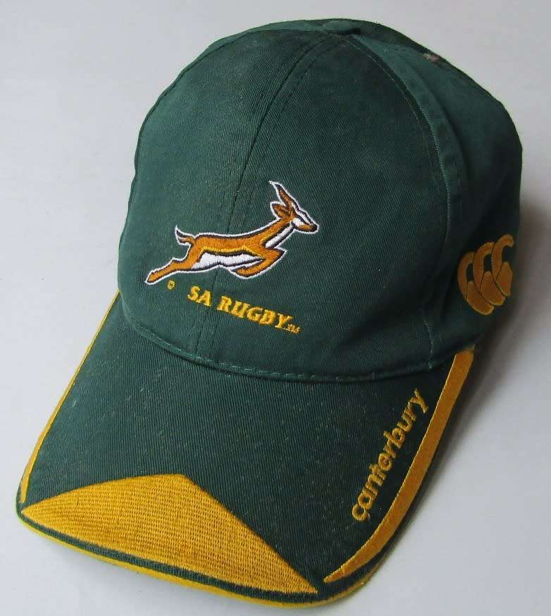 Sporting Memorabilia - Old Canterbury Springbok Rugby Cap was listed ...