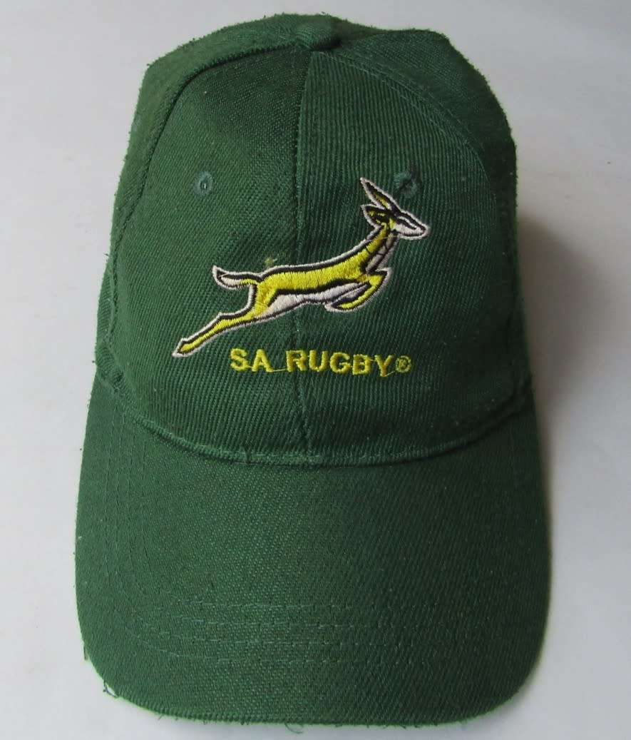 Sporting Memorabilia - Old SA Springbok Rugby Cap was sold for R90.00 ...