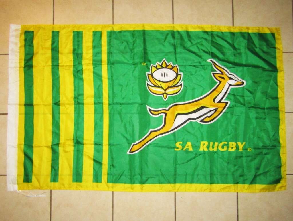 Sporting Memorabilia - Large Springbok Rugby Flag for sale in Pretoria ...