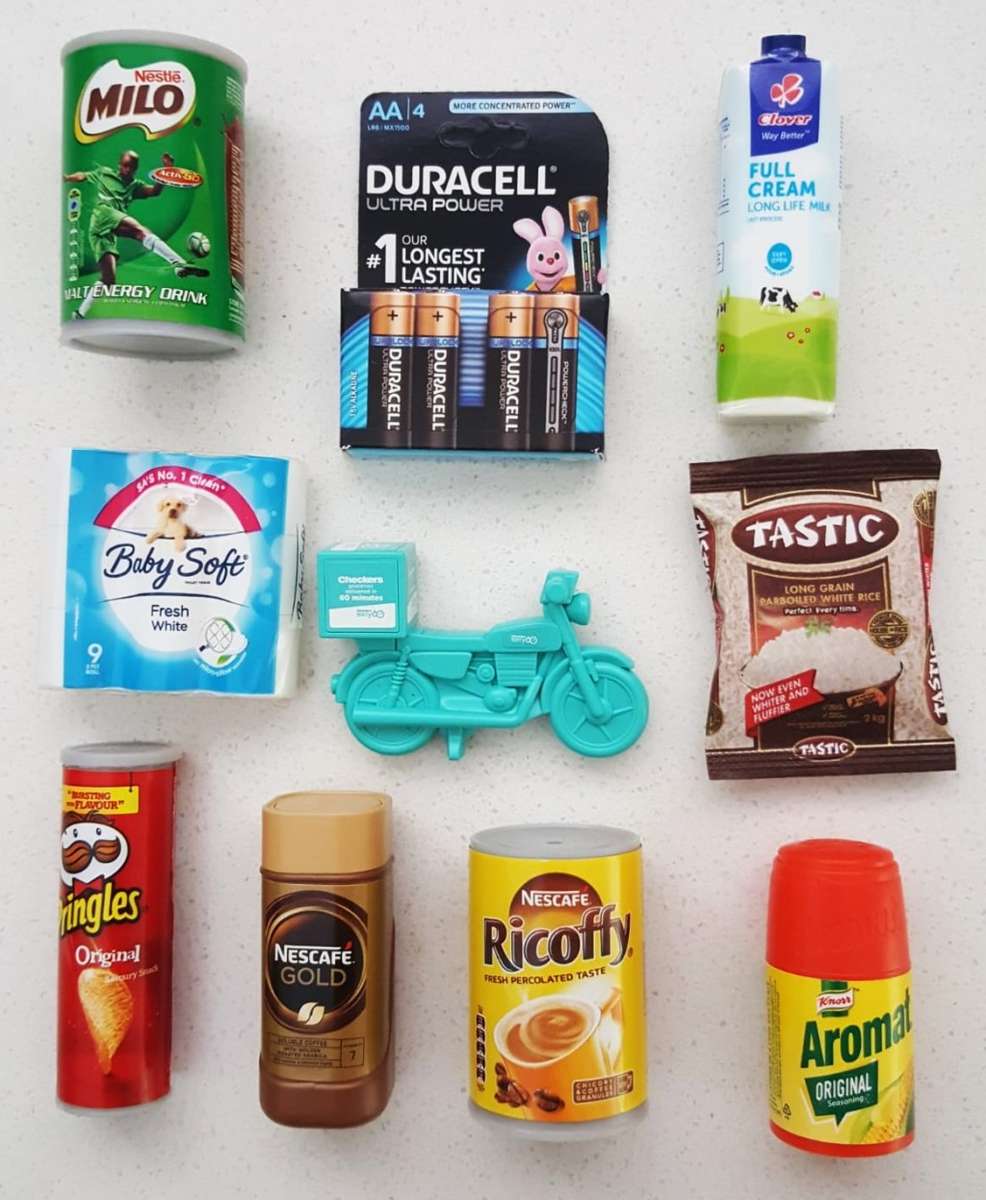 Other Collectable Toys - Lot of 10 Checkers Mini Grocery Items was sold ...