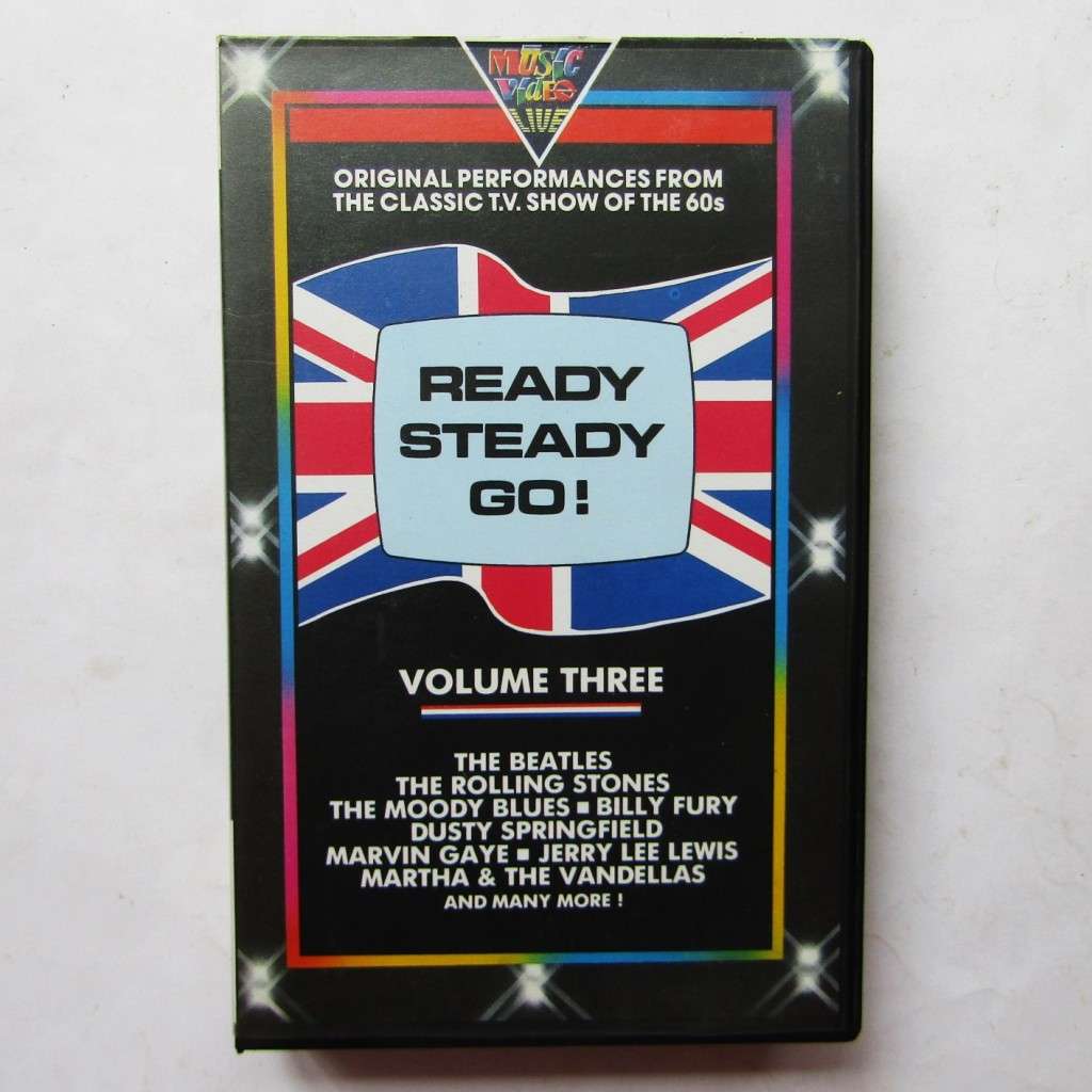 Pop Rock - Ready Steady Go! - The Beatles and Rolling Stones - VHS ...