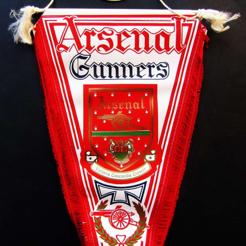 Sporting Memorabilia - 1982 Arsenal Football Club Pennant Flag was sold ...