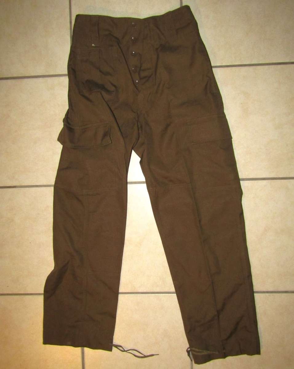 Uniforms - 1981 SADF Border War Nutria Trousers was listed for 0 on 30 ...
