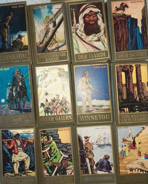 German Books - Karl May set 13 Books in All was sold for R265.00 on 4 ...
