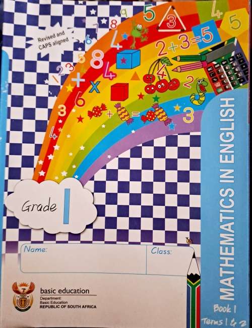 Mathematics - Mathematics in English Grade 1 CAPS aligned for sale in ...