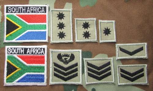 South African Army - SANDF - Rank Badge Lot was sold for R310.00 on 21 ...