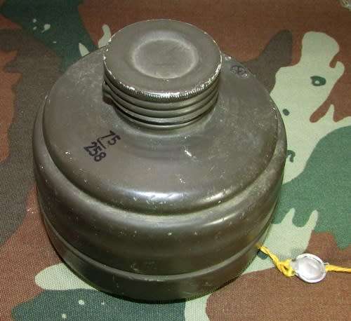 Other War Memorabilia - SADF - Border War Period Issue Gas Mask Filter ...