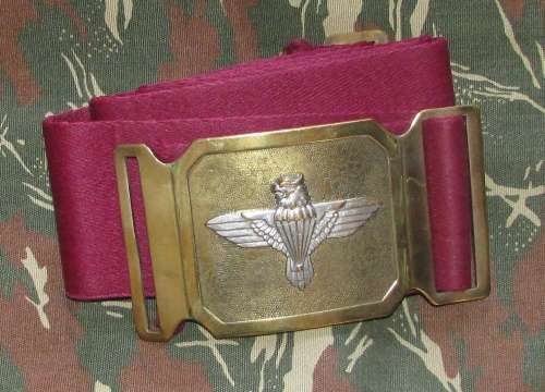 South African Army - SADF - Complete 44 Parachute Brigade Stable Belt ...
