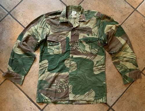 Headgear - Rhodesia - Original Period Rhodesian Camo Shirt with BSAP ...