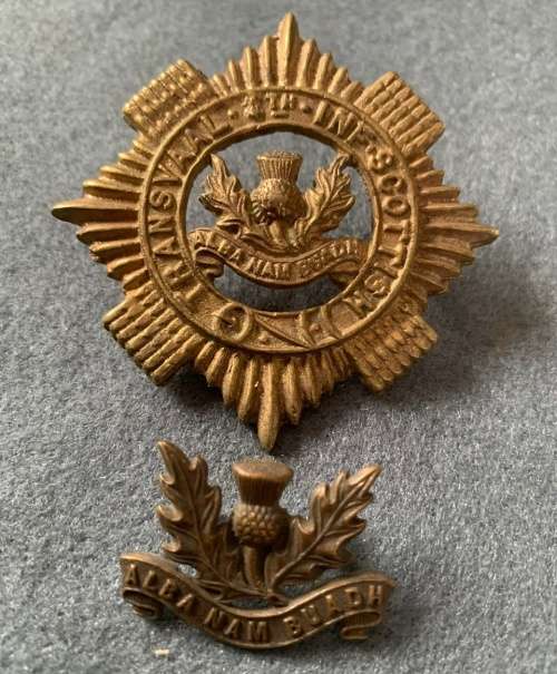 South African Army - SADF - Transvaal 8th Infantry Scottish Cap and ...