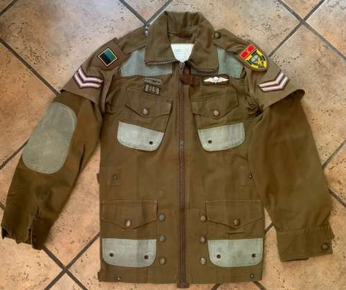 South African Army - SADF - 1 Parachute Battalion Slangvel ( Jump Smock ...