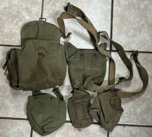 Kit - Rhodesian Army - Webbing Lot (Sold Together) for sale in ...
