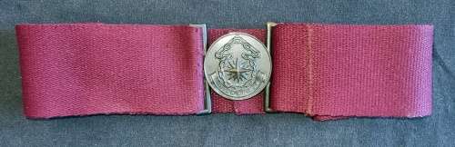 Belts & Buckles - SA Army Special Forces Maintenance Unit Stable Belt ...