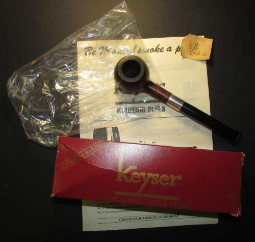 Smoking Accessories - Vintage Keyser Smoking Pipe Number 18 ( Prince ...