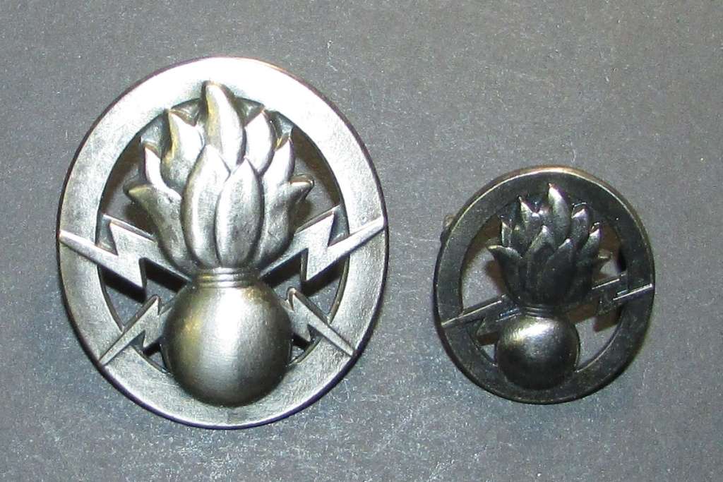 South African Army - SADF - EOD Demolition Proficiency Badge Pair ...