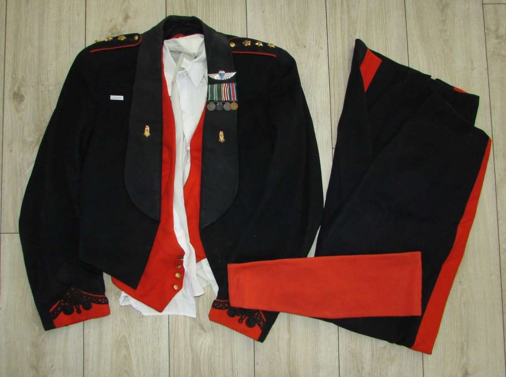 South African Army - SADF - Officers Mess Dress with Miniature Medals ...