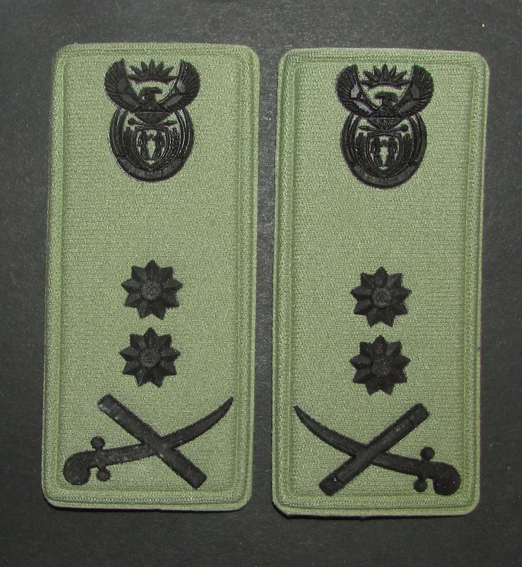South African Army - SA Army Major General Rank Pair for sale in ...