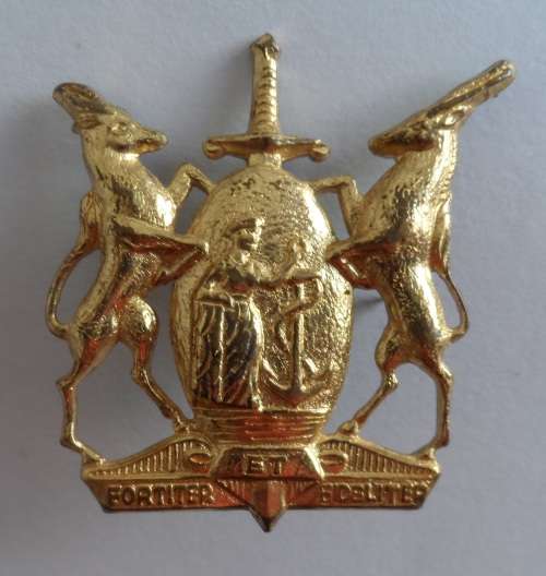 South African Army - SA Coloured Corps Collar Badge was sold for R100 ...