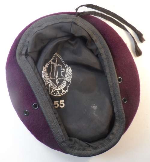 Headgear - Angolan Armed Forces Beret - F.A.A was sold for R350.00 on 4 ...