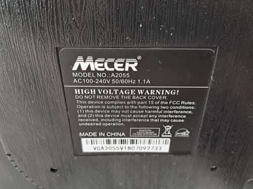 Monitors - A2055 Mecer 19.5` Black LED Wide Monitor was listed for R800 ...